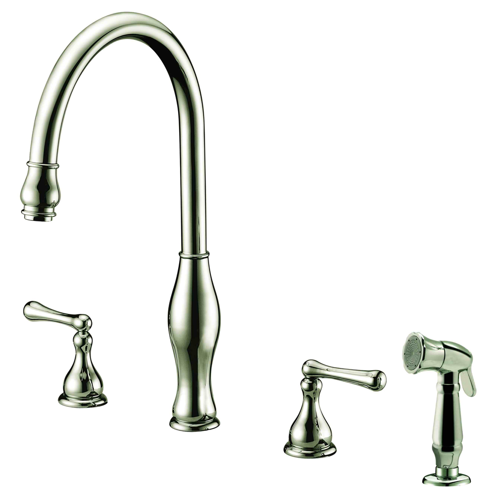 AB08 3156BN Kitchen Faucet with Side Spray-Kitchen Faucets-Dawn Kitchen ...